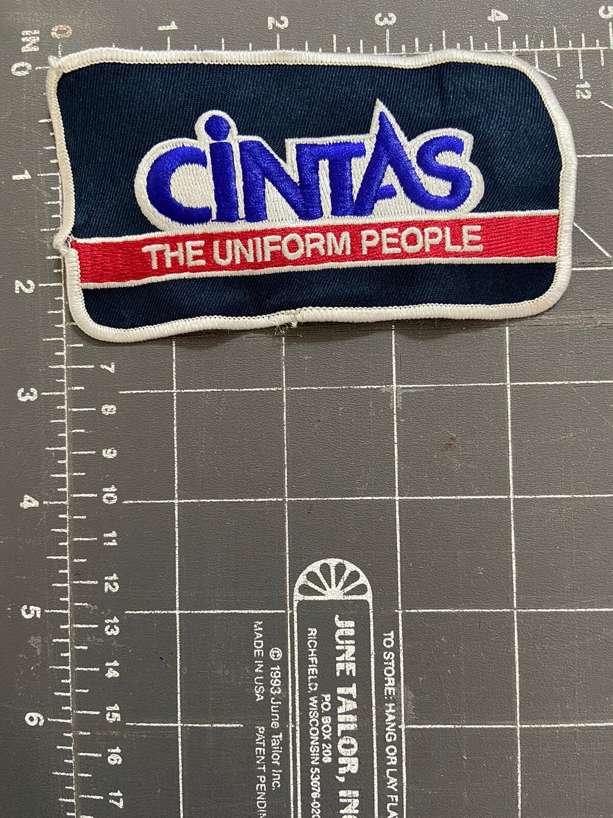 Vintage Cintas The Uniform People Logo Patch Cincinnati Ohio OH ACME ...