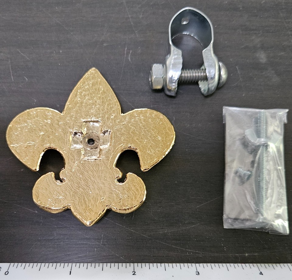 Vintage Boy Scouts of America Finial Flag Pole Topper Fleur De Lis BSA ...