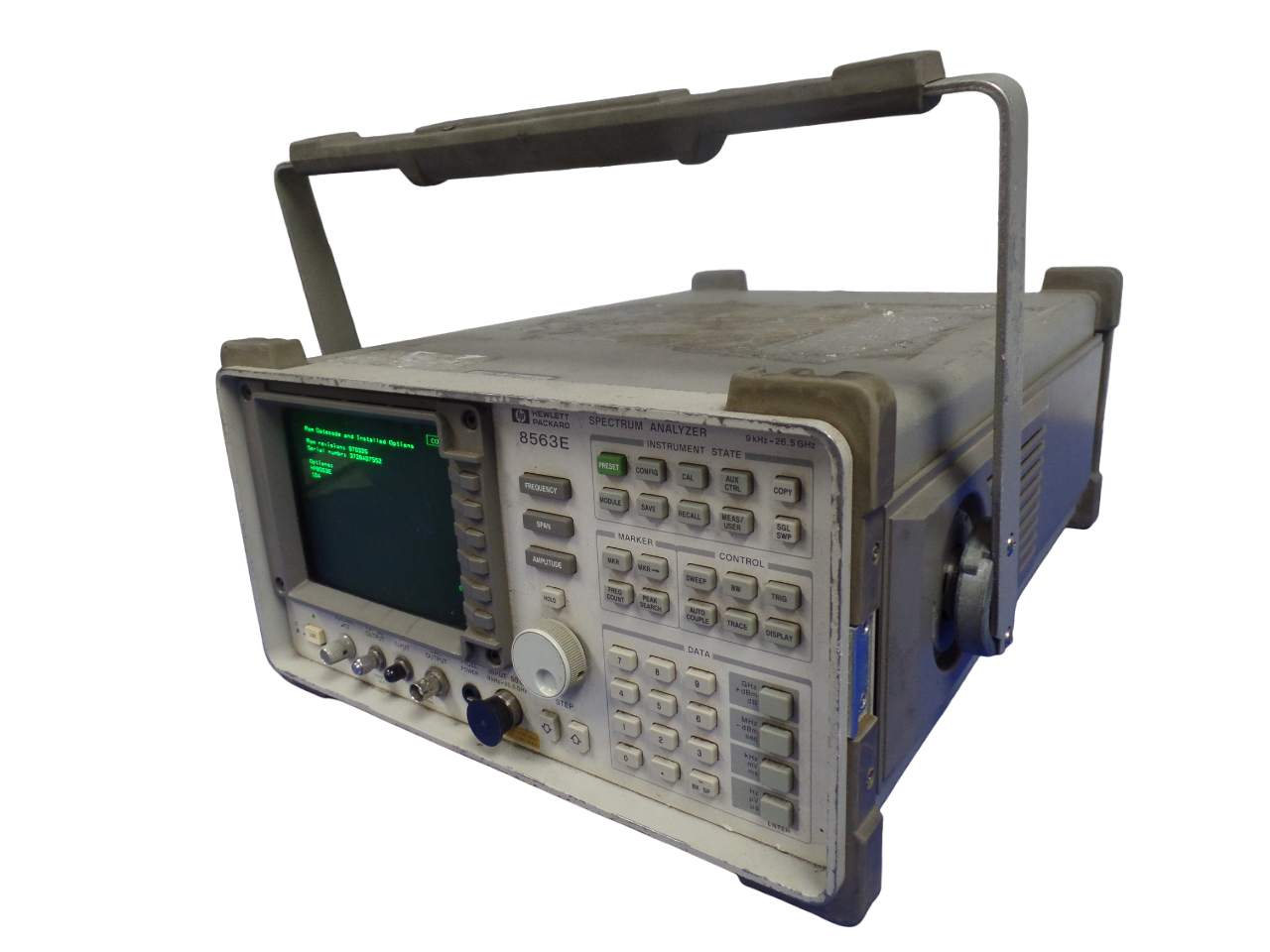 HP Hewlett Packard 8563E Spectrum Analyzer 9khz-26.5Ghz - Free Shipping ...