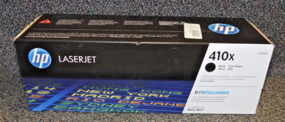 Genuine HP Laserjet 410x Black High Yield Toner Cartridge CF410X **New ...