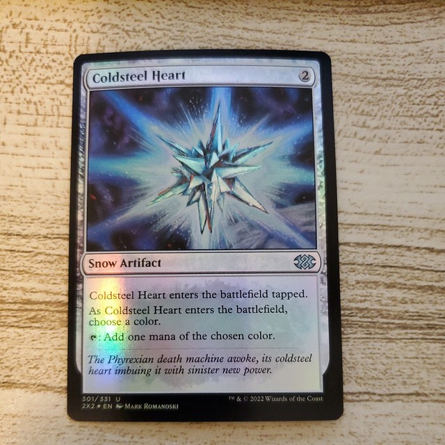 MTG Coldsteel Heart Double Masters 2022 301/331 Regular Uncommon for ...