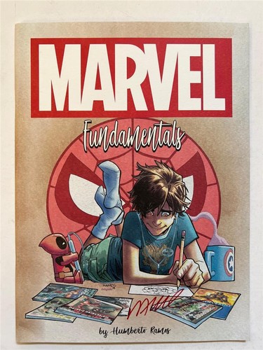 Sdcc 2018 Signé Humberto Ramos Marvel Fundamentals Carnet Croquis ...