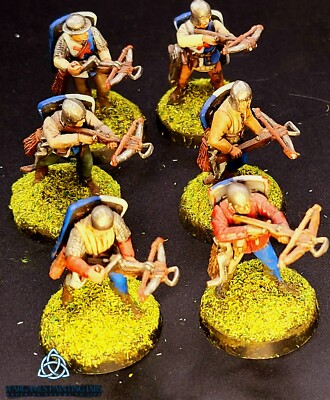 Painted French Burgundy Crossbows set for SAGA and other Wargames | eBay