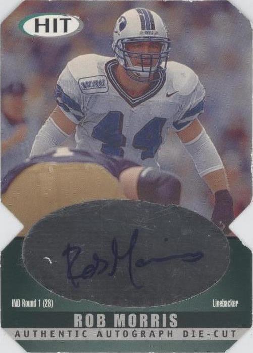 2000 Sage Hit - Autographs Rob Morris #A45 Diamond Die-Cut (AU, RC) for ...
