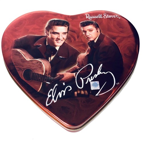 Elvis Presley Collectible Heart Shaped Russell Stover Candy Valentine's ...