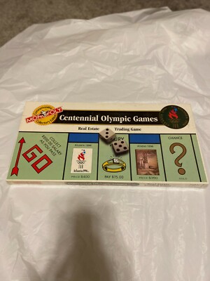 Monopoly: 1996 Atlanta Centennial Olympic Games- Collector's Edition | eBay