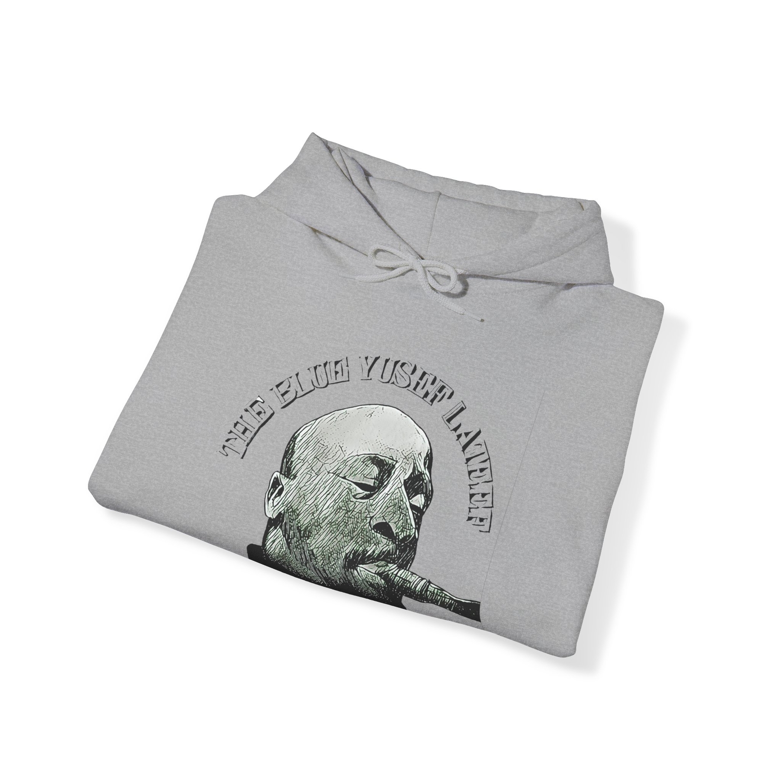 The Blue Yusef Lateef Graphic Print LS Unisex Heavy Blend™ Hooded ...