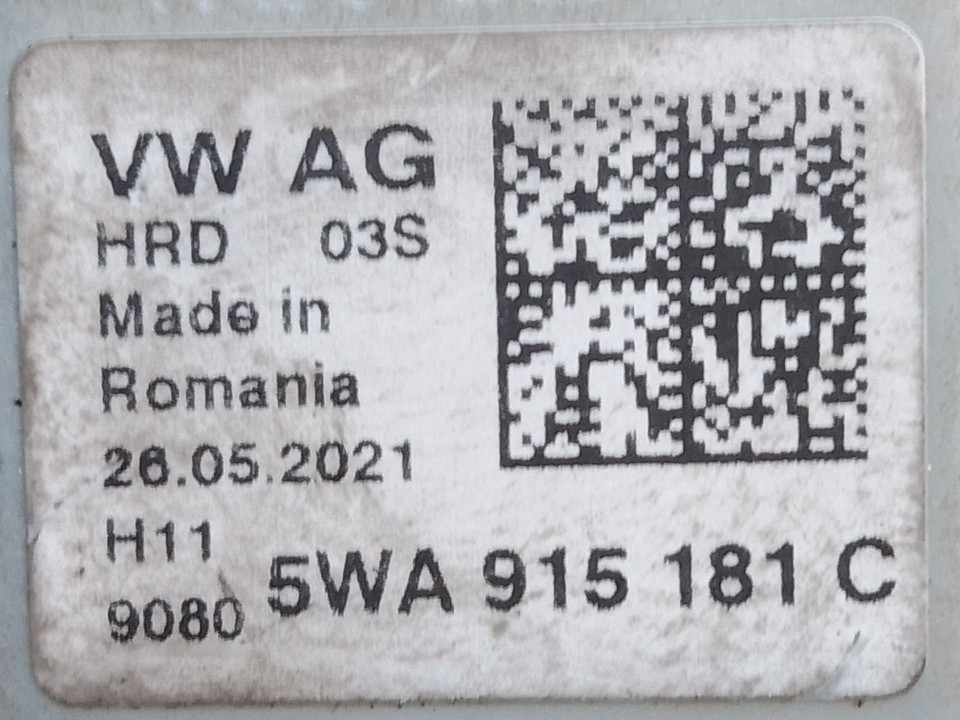 5WA915181C MODULE ELECTRONIQUE / 17394900 / PA66GF25 / 813254 POUR ...