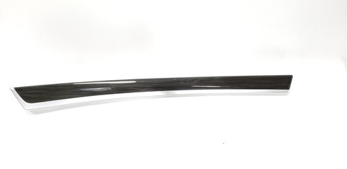 11-16 BMW 528 535 550 Right Front Interior Door Trim Anthracite Wood ...