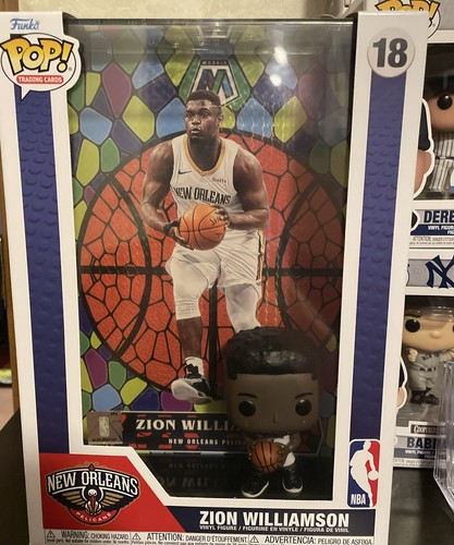 Funko Pop! Trading Cards: NBA - Zion Williamson Mosaic Stained Glass ...