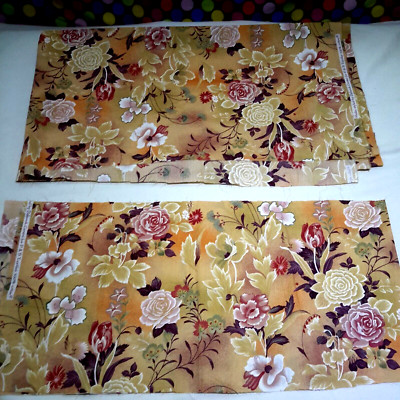 Vintage COTTON fabrics selling both SIZE IN PHOTOS Combined post ...