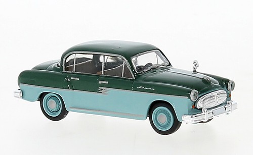 BREKINA 27481 Sachsenring P 240 Scuro, Turchese Chiaro, 1956, H0, Nuovo ...