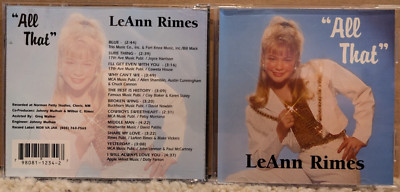 All That by LeAnn Rimes (CD 1994 Nor Va Jak Records) Rare Independent ...