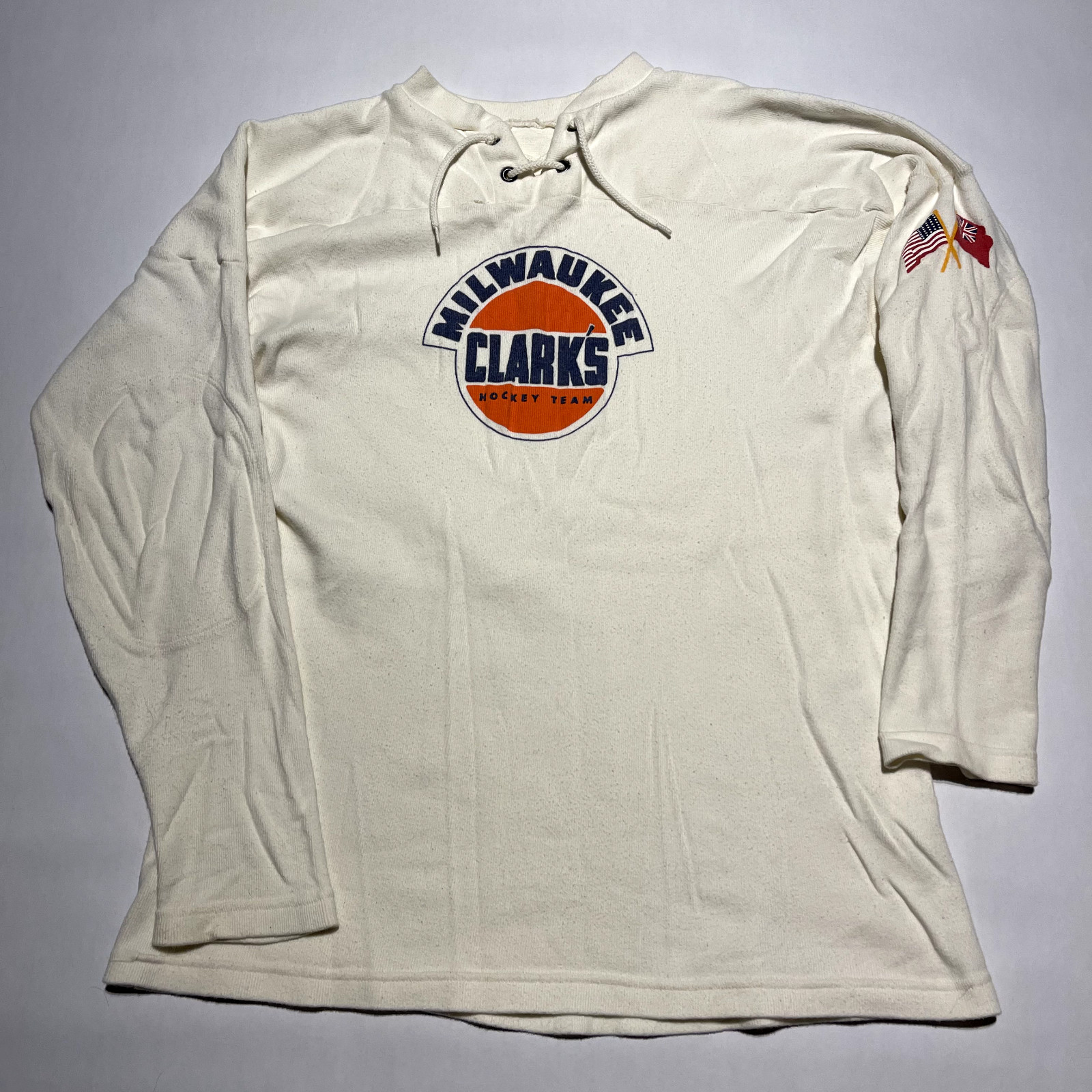 Ebbets Field Flannels Authentic IHL Milwaukee Clarks … - Gem