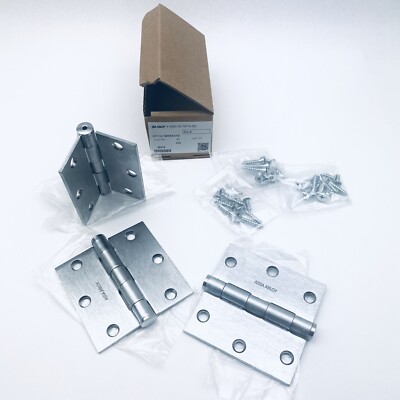 ASSA ABLOY DOOR HINGES McKINNEY MK55319, 3-1/2" X 3-1/2" T27 14 26D ...