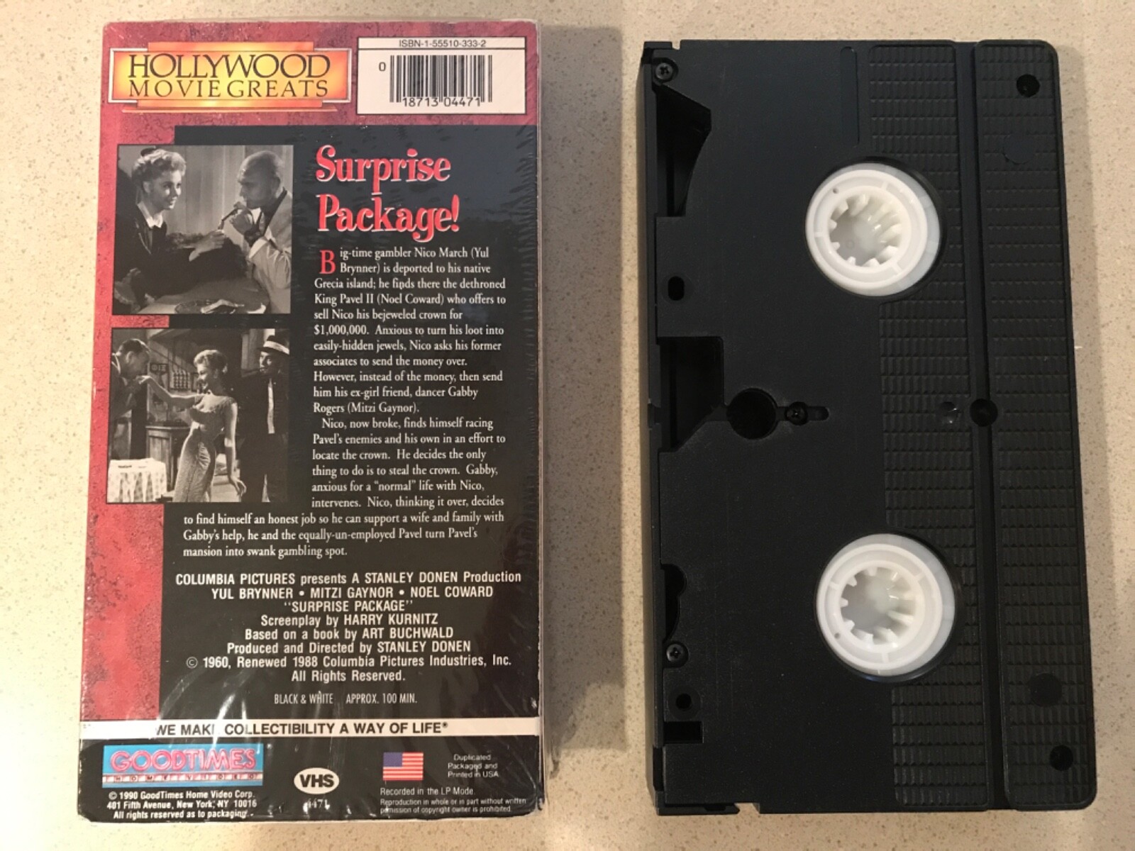 Surprise Package! (VHS, 1990) Yul Brynner, Mitzi Gaynor, Noel Coward | eBay