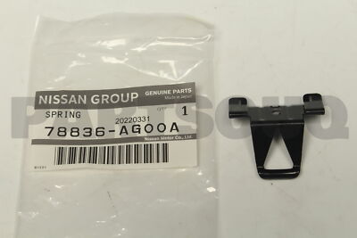 78836AG00A Genuine Nissan SPRING-FUEL FILLER 78836-AG00A | eBay