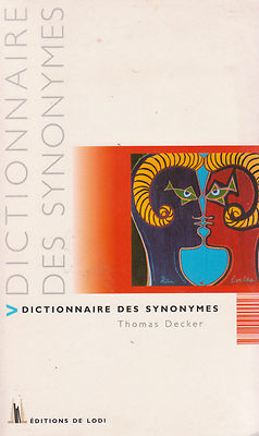 DICTIONNAIRE des SYNONYMES Thomas Decker livre français | eBay