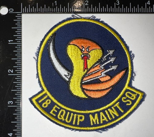 Cold War USAF US Air Force 18th Equipment Maintenance Squadron Patch | eBay