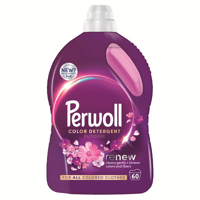 PERWOLL Liquid Laundry detergent: BLOSSOM XXL 3 liters /60 loads FREE ...