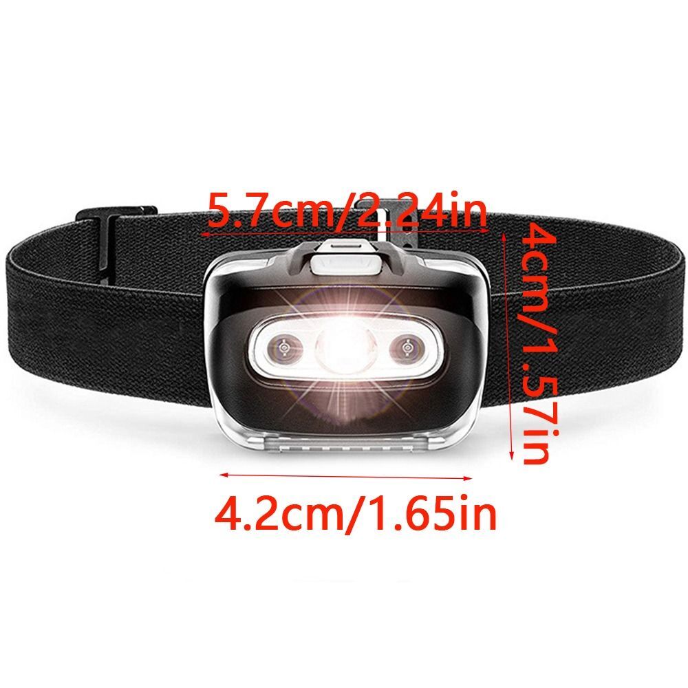 Head-mounted LED Strong Light Headlamp Mini Work Flashlight Camping | eBay