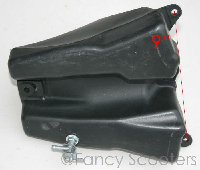 Kayo 90cc TS 90, Dirt bike Gas Tank - Fuel Tank with Gas Cap (After ...