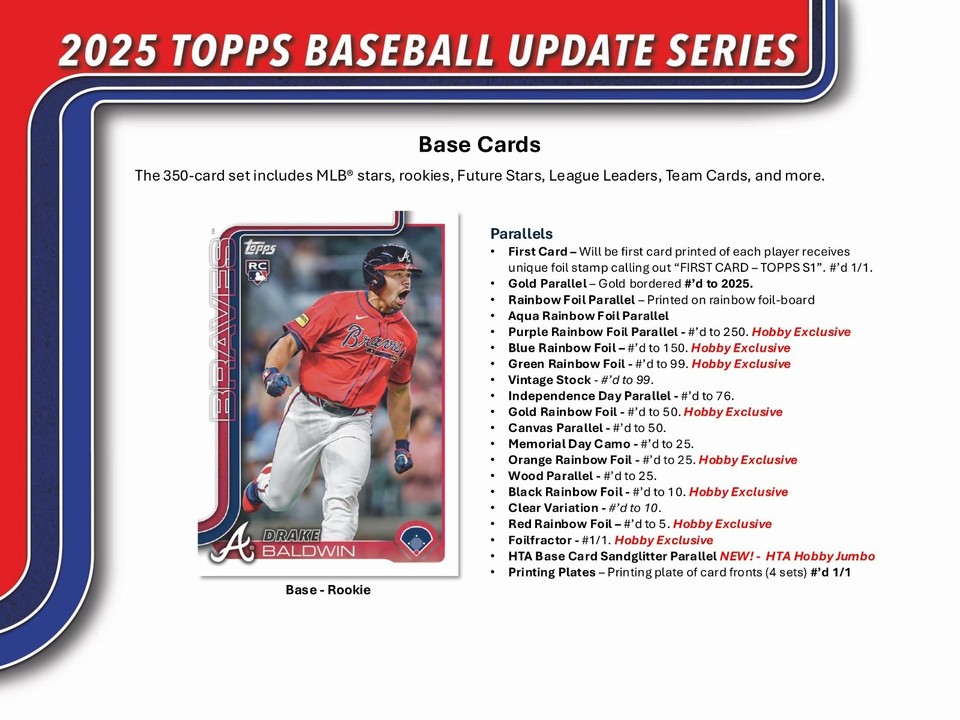 Hunter Bigge TB 2025 Topps UPDATE 5 JUMBO Case (30 Box) Player Break#6 ...
