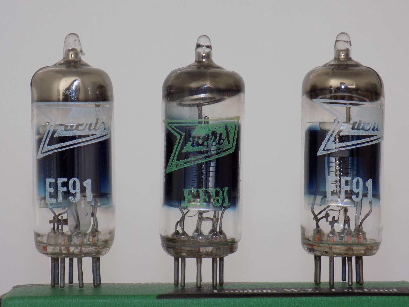 1x Zaerix EF91 - RF/IF-Stage Amplifier = Z77 6F12 8D3 6AM6 N79 CV138 5A ...