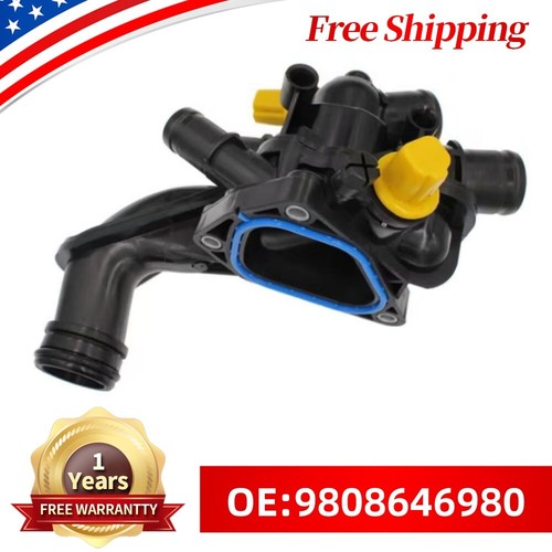 For Peugeot 208 308 3008 1.4 VTi Cooling System Thermostat Hosing Water ...