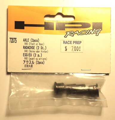 HPI 72075 R40 Axle Front OR Rear | eBay