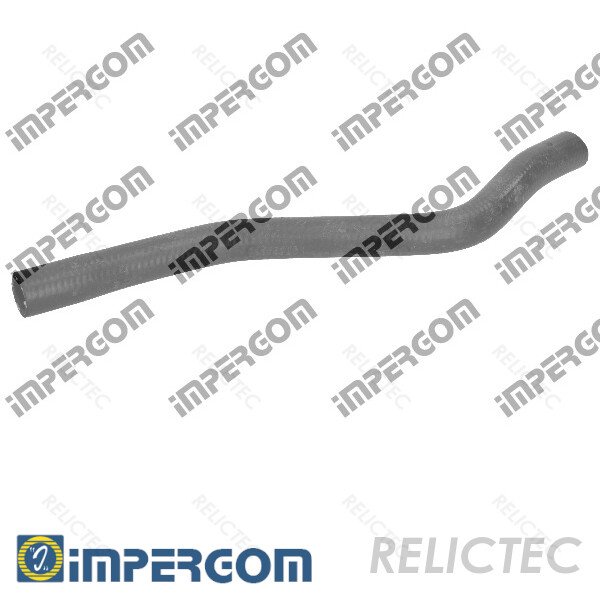 Radiator Coolant Hose for FIAT 500 51787324 for sale online | eBay