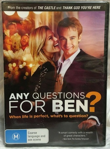 DVD Any Questions For Ben? Josh Lawson Australian Release Brand New ...