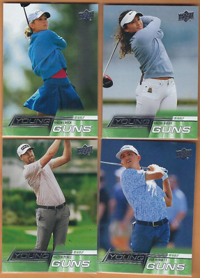 Victor Perez -Rachel Heck -Sam Bennett -Amari Avery 2024 UD Golf (x4 ...