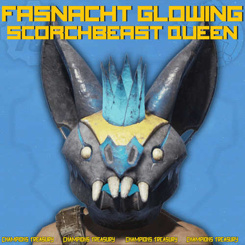 FALLOUT 76 [PC] FASNACHT 2024 GLOWING SCORCHBEAST QUEEN MASK $ | eBay