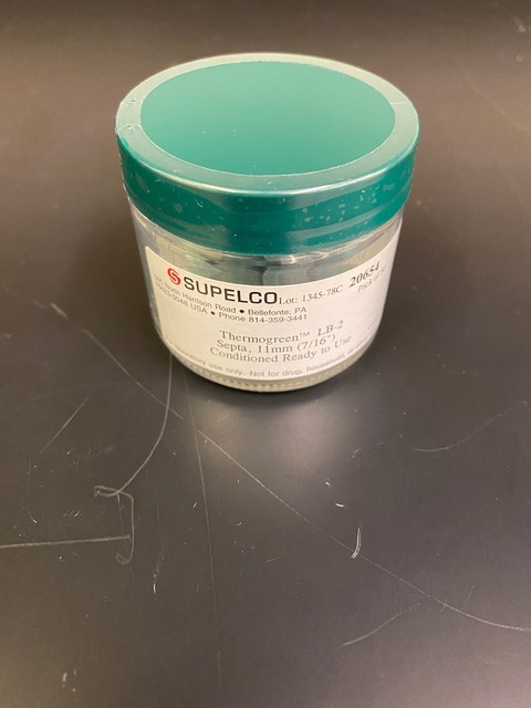 SUPELCO 20654 Thermogreen LB-2 Septa 11mm (7/16)- Pack of 35 for sale ...