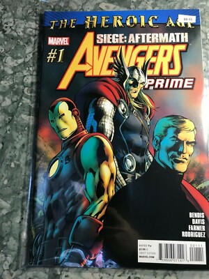 Avengers: Prime #1 2010 Siege: Aftermath High Grade 9.4 Marvel Comic Book B8-45 | eBay
