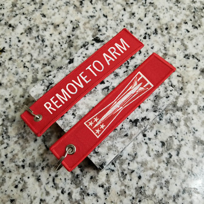 5 Level Missile Maintenance Badge Remove To Arm Keychain, Tag, Streamer ...