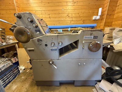 Gestetner 211 Colour Offset Lithographic Printing Press Duplicator ...