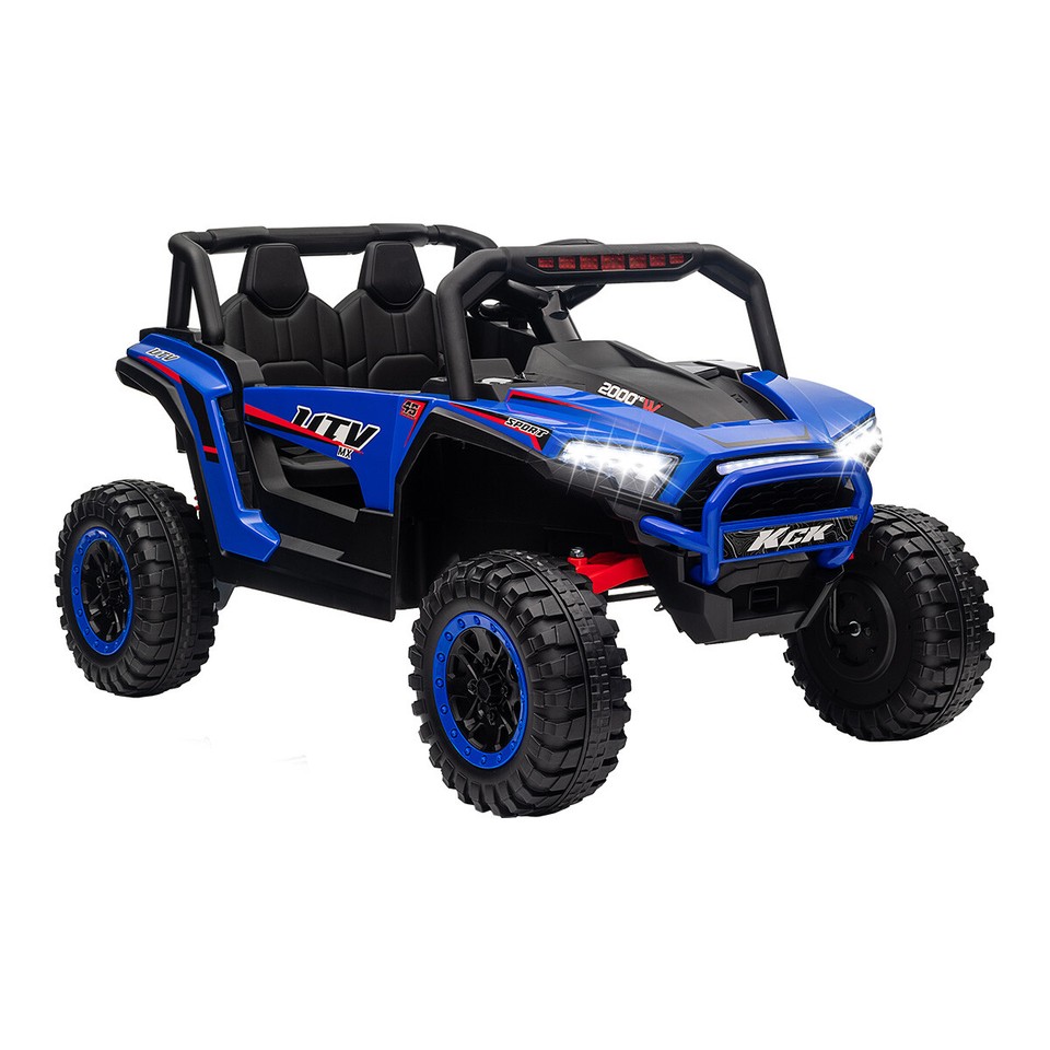 24V Power Wheels Gift for Kids Electric Ride on UTV Car Toys Off-Road w ...