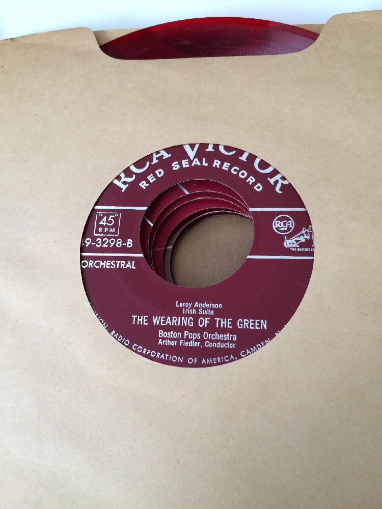 45 RPM Records RCA VICTOR Label Red Seal Records Piano (19 pcs ...