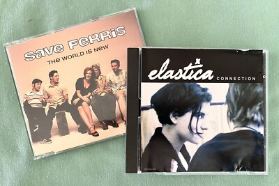 Elastica / Save Ferris ** PROMO CD LOT ** The World is New ...