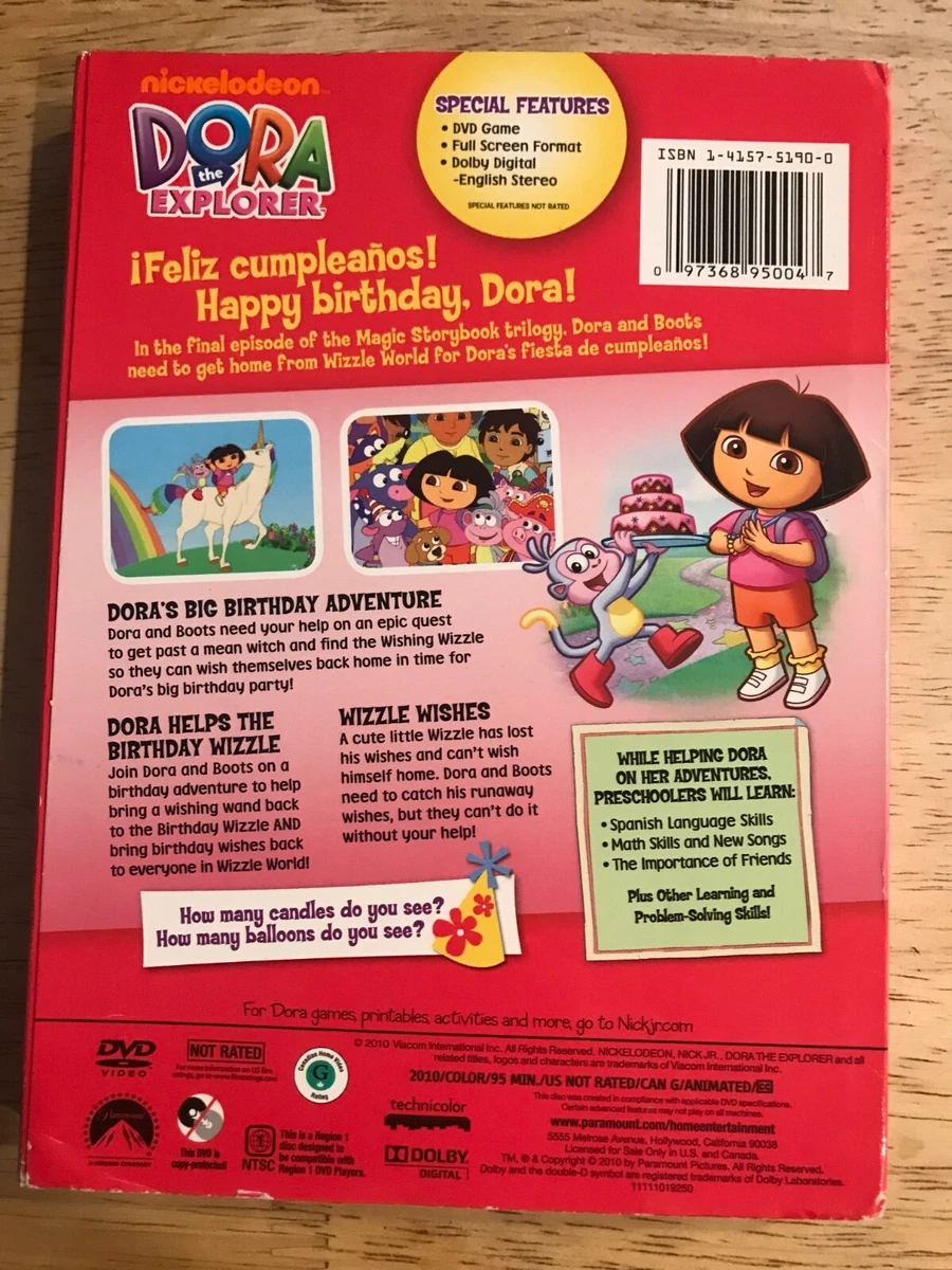Dora The Explorer Dora Helps The Birthday Wizzle