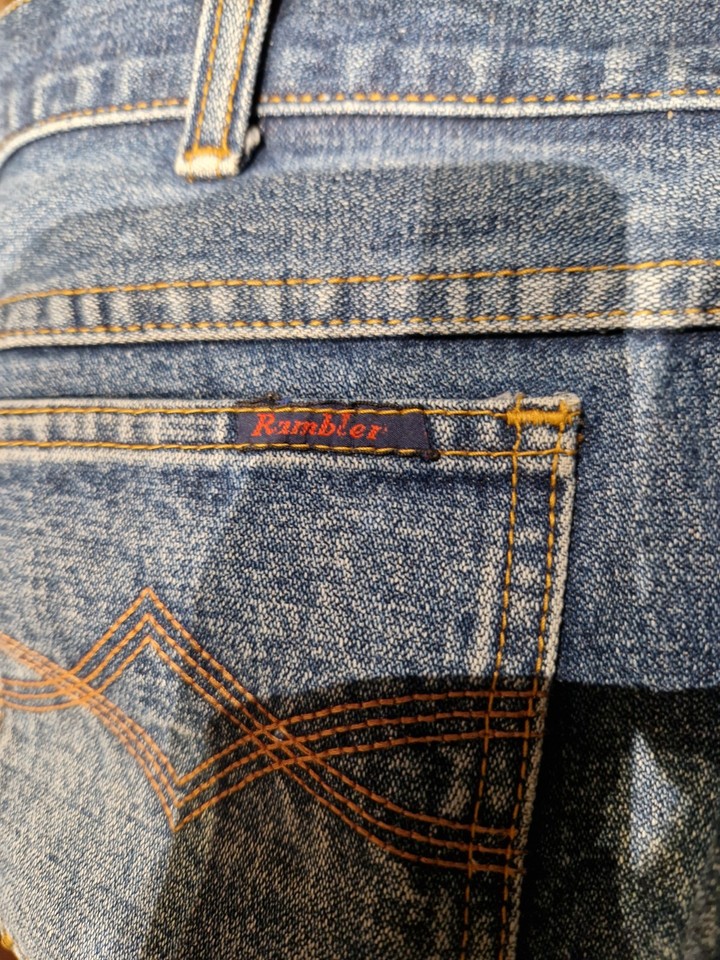 BHS Blue Rambler Cotton Denim Jeans Waist 36" L29" | eBay UK