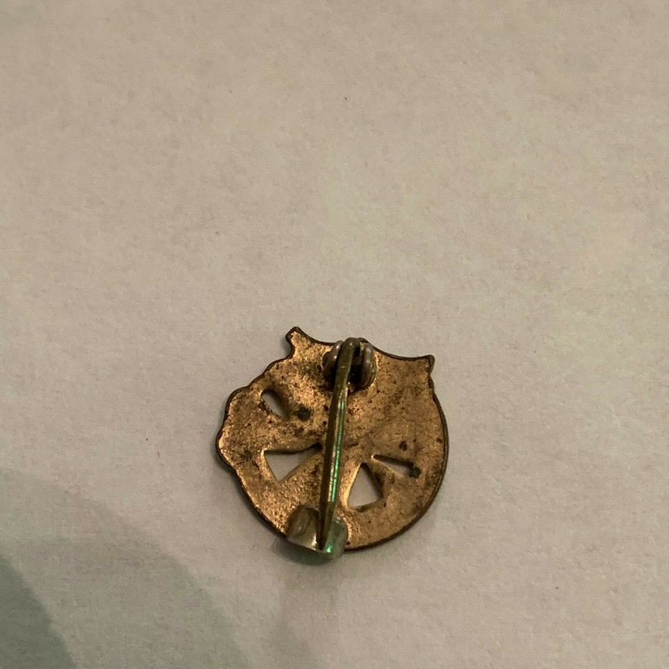 Antique Christian Easter Resurrection Bird and Lily Enamel Lapel Pin | eBay