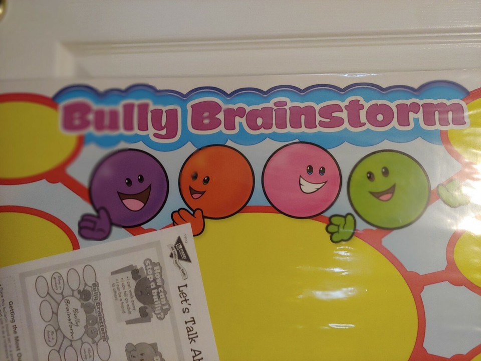 School Supplies: "Lets Talk About Bullying" Bulletin Board Set/4 Lg ...