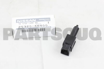 253204M400 Genuine Nissan SWITCH ASSY-STOP LAMP 25320-4M400 | eBay