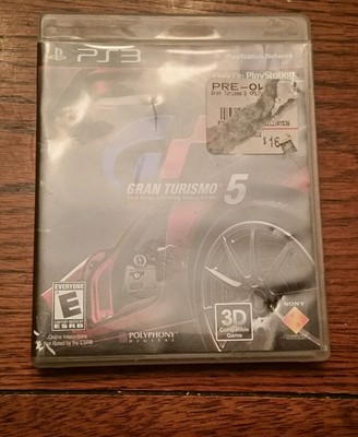 GRAN TURISMO 5 Playstation 3 game COMPLETE & MINT DISC! PS3 Rare ...
