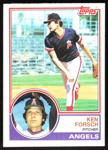 1983 2054B Topps Ken Forsch California Angels #625 | eBay