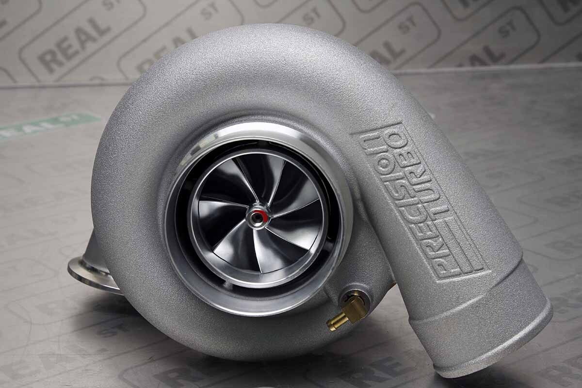 Precision Turbo HP Billet Next Gen 72mm 7275 Ball Bearing VB SS .96 VB ...