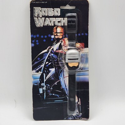 Vintage Robo Watch Robocop Style New Sealed | eBay